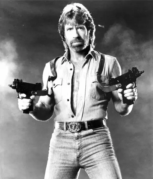 Chuck Norris - God than with anyone!