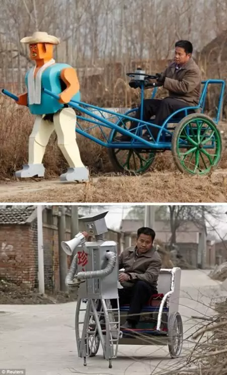 自制机器人riksha.