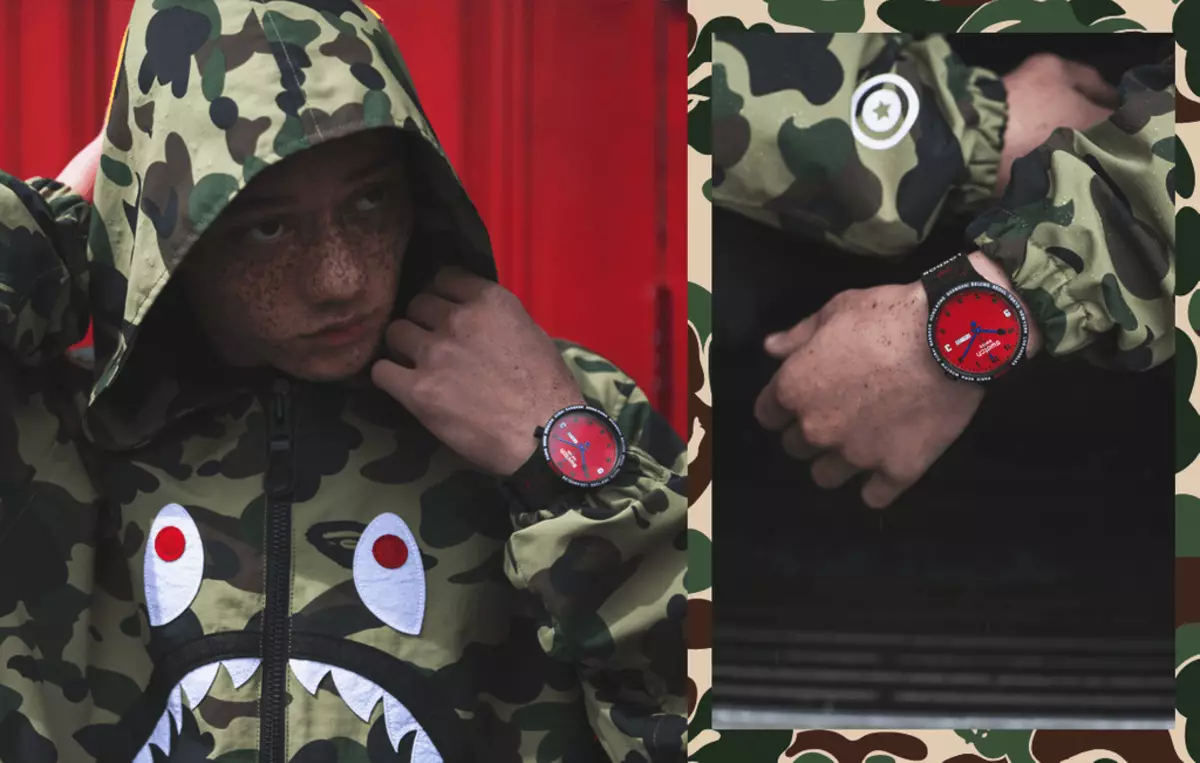 A colaboración familiar deste verán: Swatch X Bape 13279_5