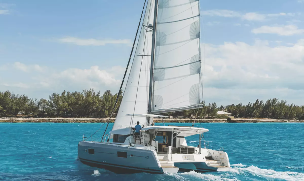 Traveling to sailing catamarans: 