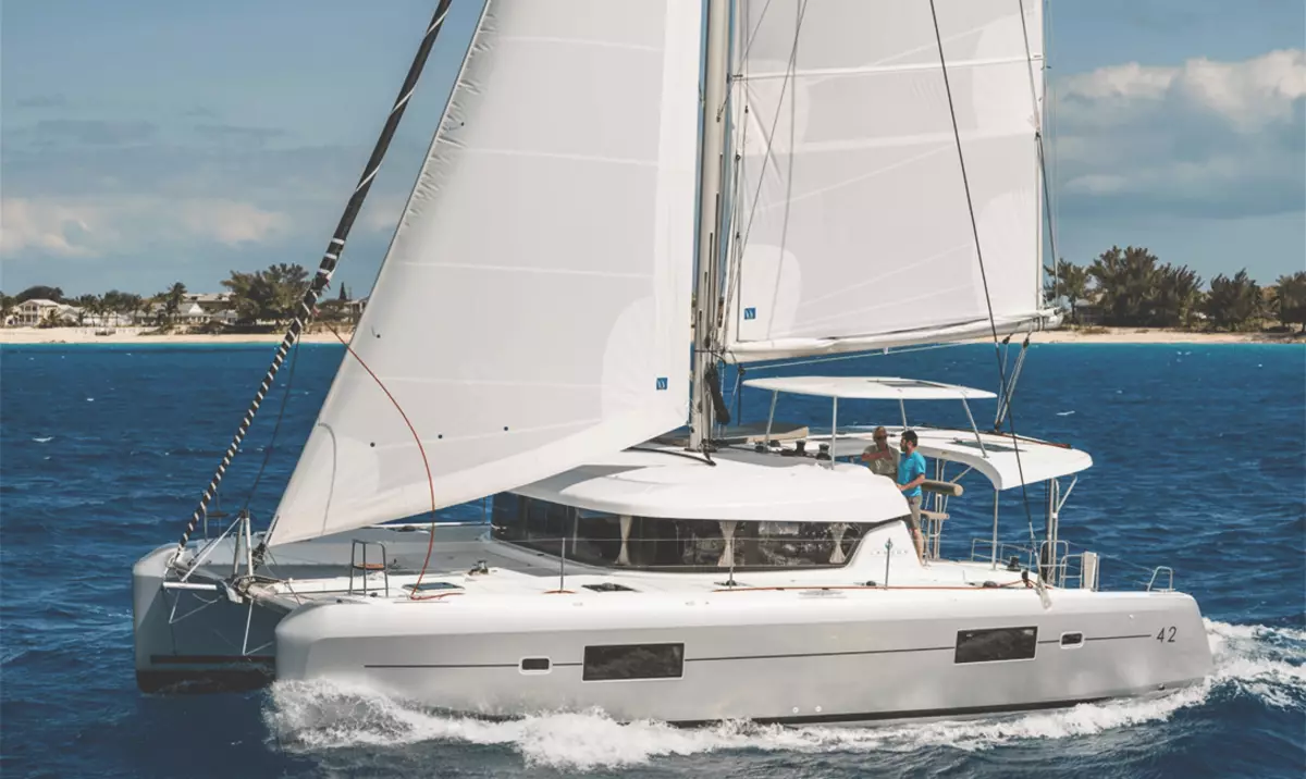 Traveling to sailing catamarans: 