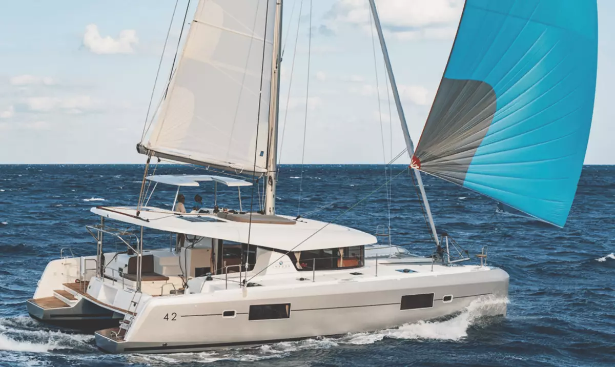 Traveling to sailing catamarans: 