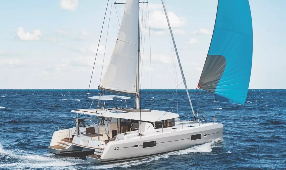 Traveling to sailing catamarans: 