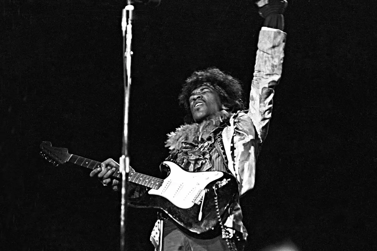 Lasta parolado de Jimi Hendrix, foto