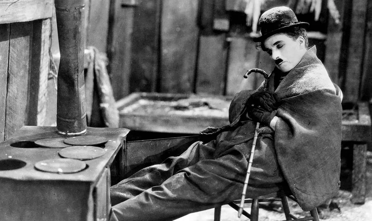 Condición deprimida, Charlie Chaplin, imagen Brodude