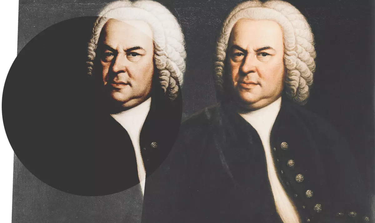 Johann Sebastian Bach i mandeblad Brodude