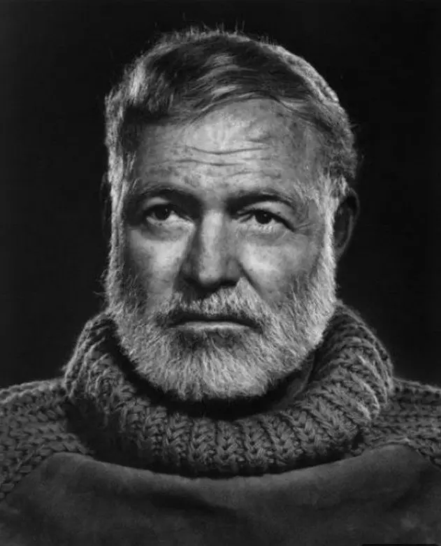 Ernest Hemingway - a great writer with excellent beard