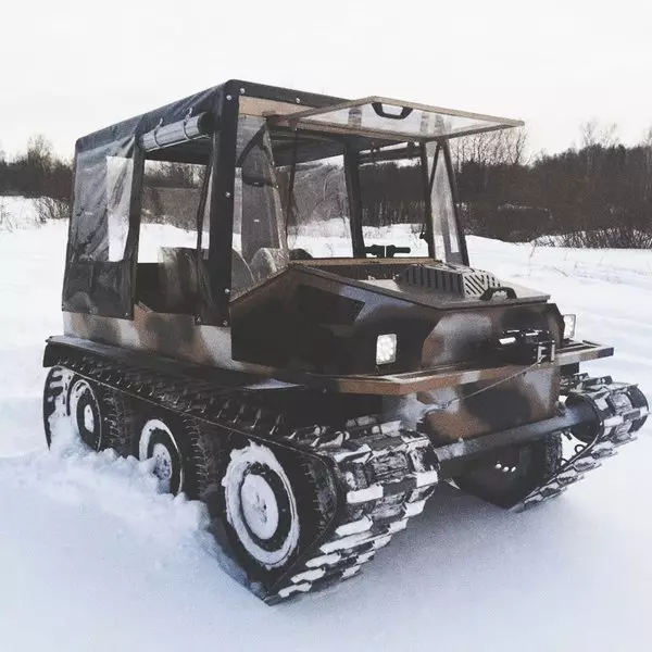 From rescue operations to mountain fishing: 5 options use a unique all-terrain vehicle "Dobrynya"