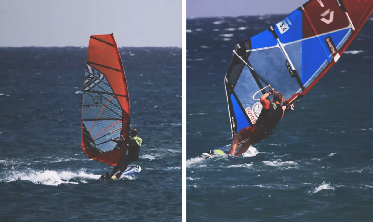 Dimana ngamimitian latihan Windsurfing: 5 déwan Hollandec Sakola Kapanggih 19845_7