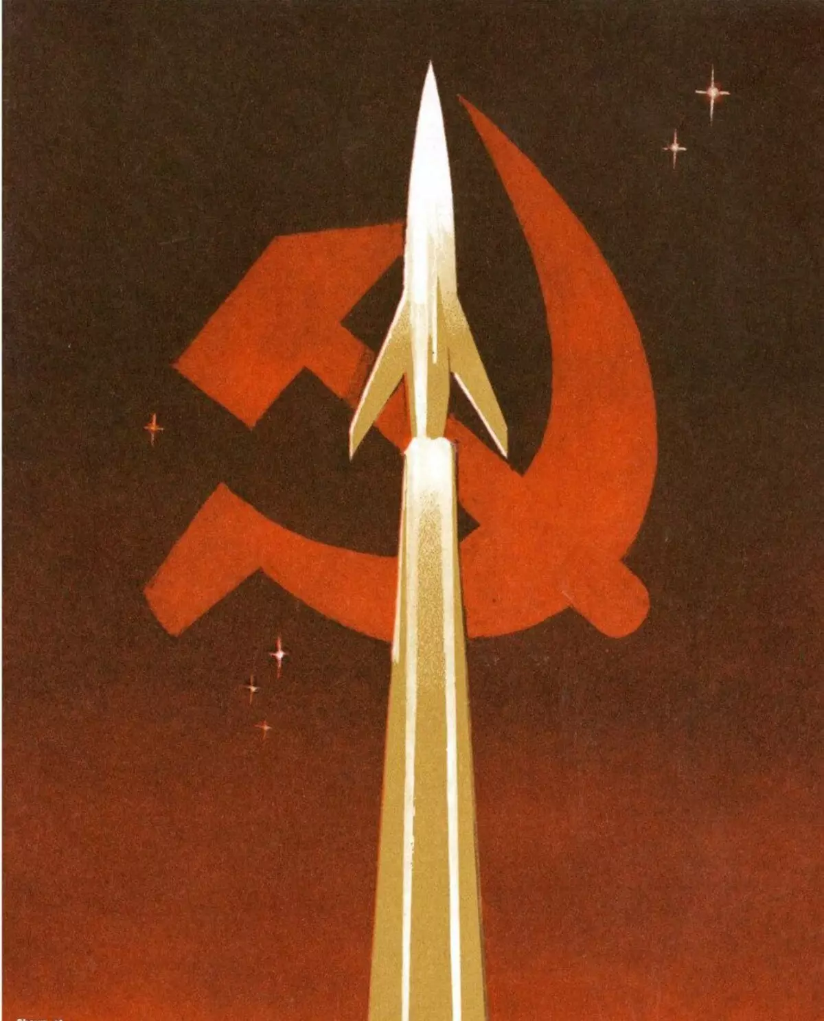 Poster sovietici con bande spaziali 2422_24