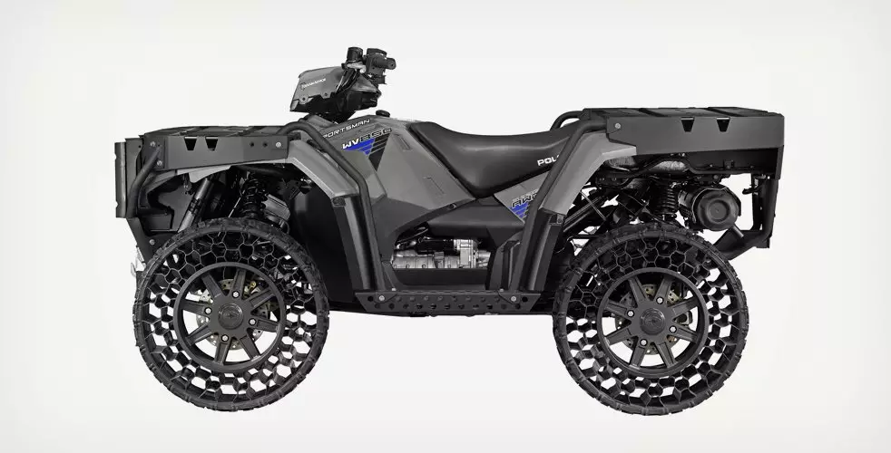 Polaris Sportsman WV850 Ho - AUTO avec des roues 