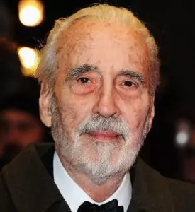 Christopher Lee.