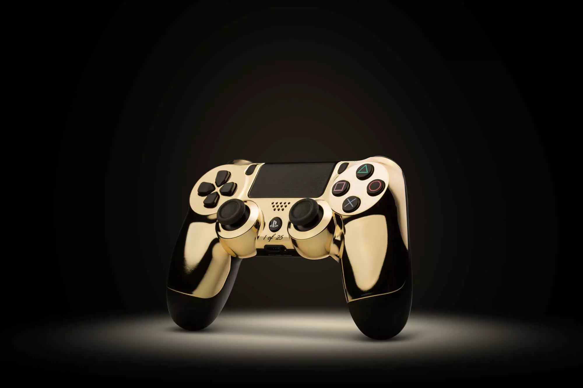 GamePad Xbox One eta PS4 24-Carat Gold