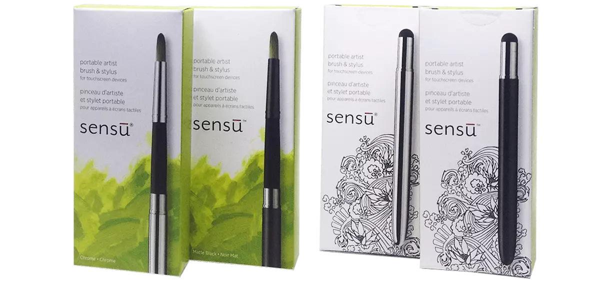 برس برای نقاشی روی صفحه نمایش لمسی Sensu Brush و Sensu Solo 5698_2