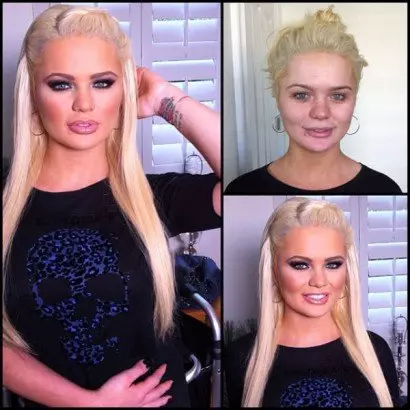 Pornstar sûnder make-up en yn al syn hearlikheid 687_11