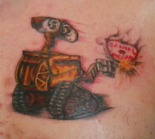 Ongebruikelijke en creatieve tatoeage voor Disney-liefhebbers 693_16