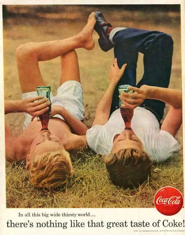 Coca Cola publizitatea urte desberdinetako karteletan 747_30