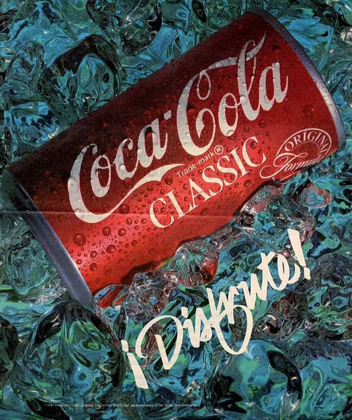 Coca Cola publizitatea urte desberdinetako karteletan 747_41